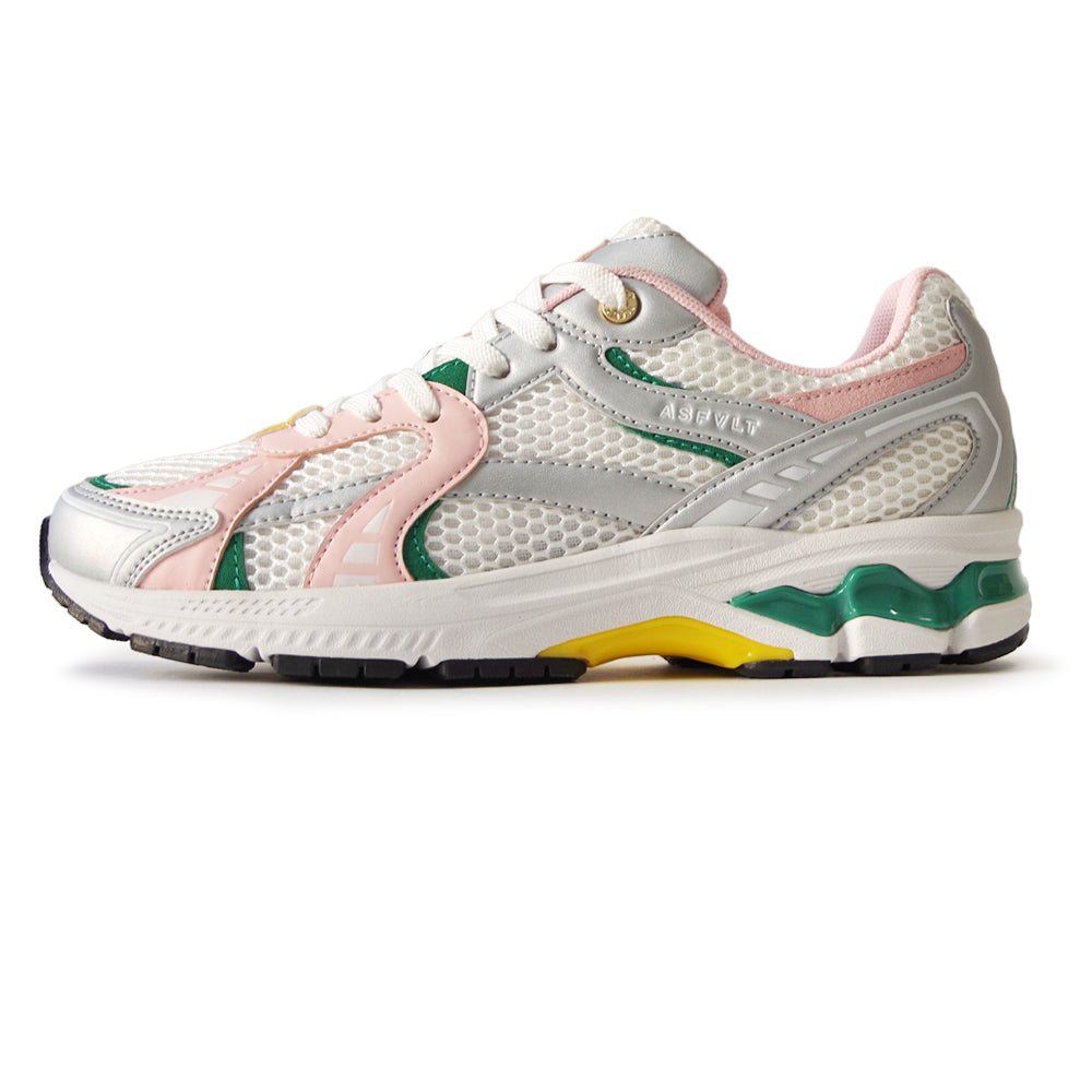 CITY RUN SILVER PINK GREEN – Asfvlt Sneakers